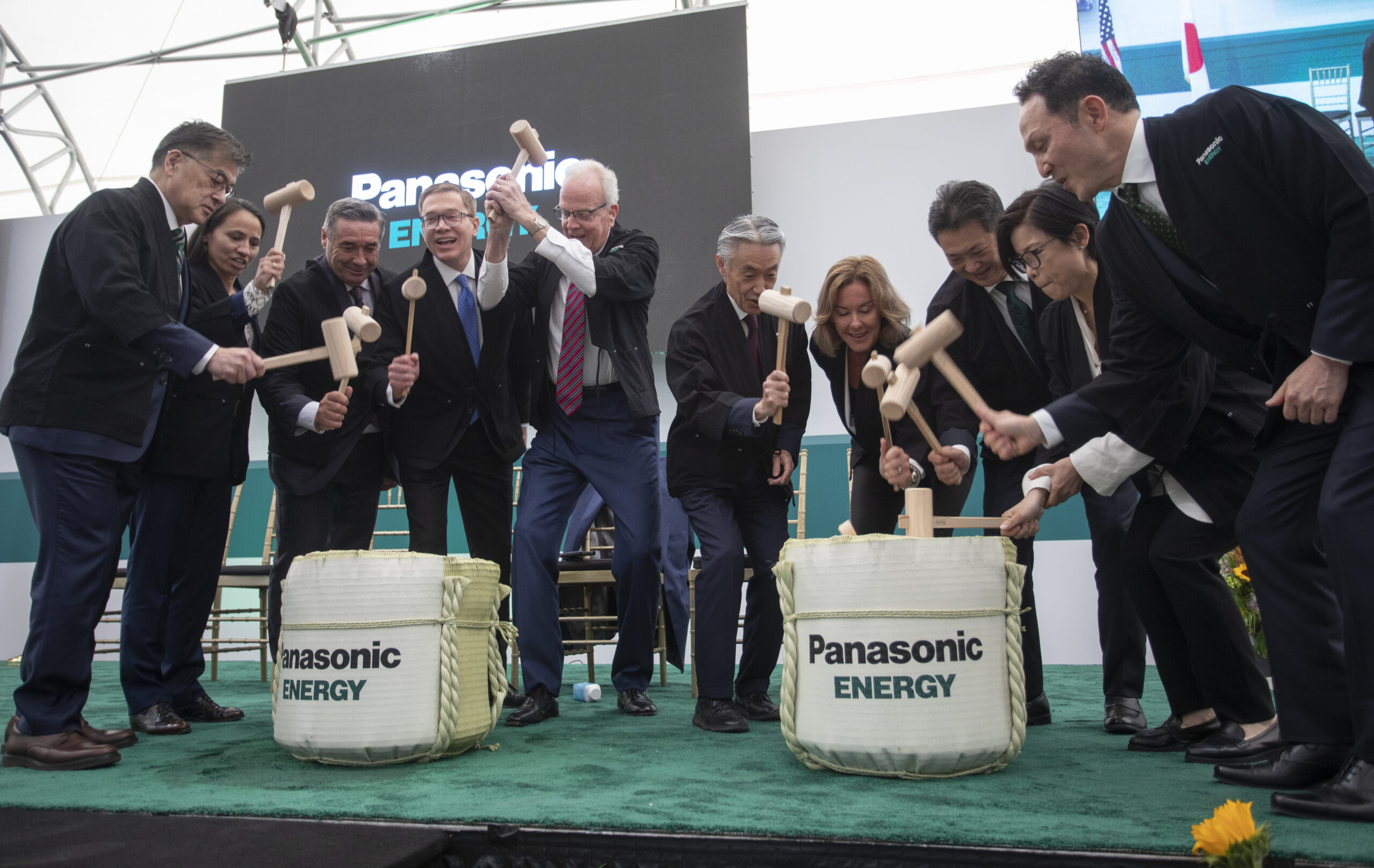 Panasonic officially opens De Soto battery plant; leader says facility ...